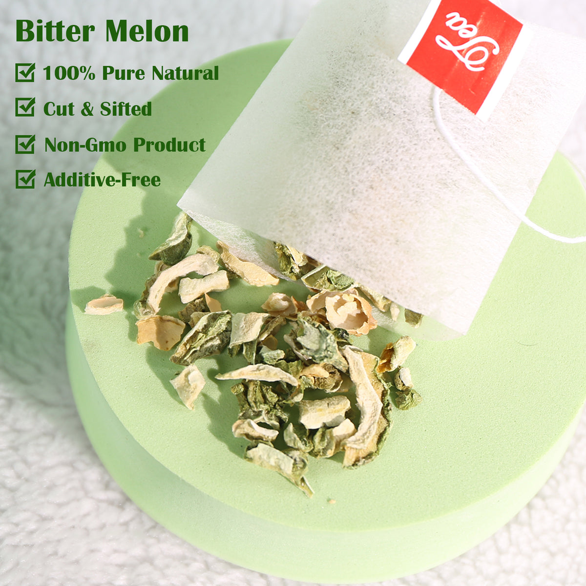 TEARELAE - Bitter Melon Tea Bags - 2g x 50 Count - 100% Pure Natural ...